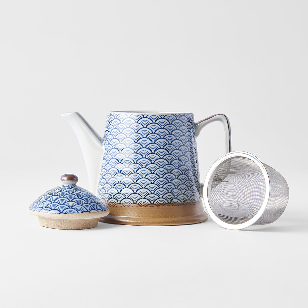 Teapot 400ml Wave Design – FreePostage